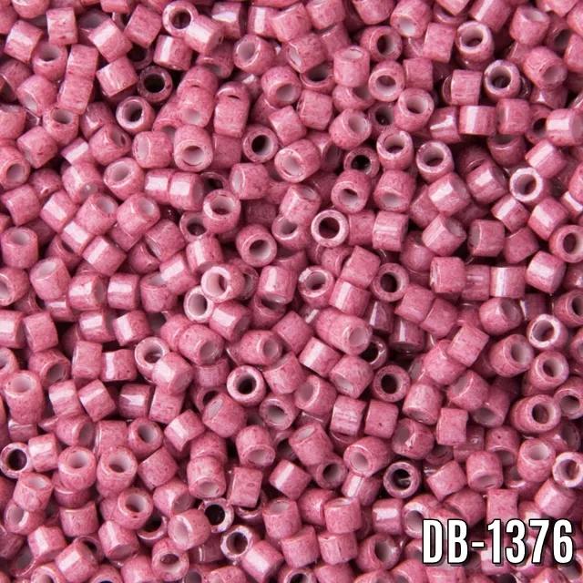 Miyuki Delica Opak Koyu Pembe DB-1376 Boncuk - Kutu No:71 - 11/0 - 5 Gr ...