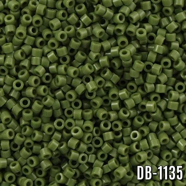 Miyuki Delica Opak Yeşil DB-1135 Boncuk - Kutu No:262 - 11/0 - 5 Gr ...